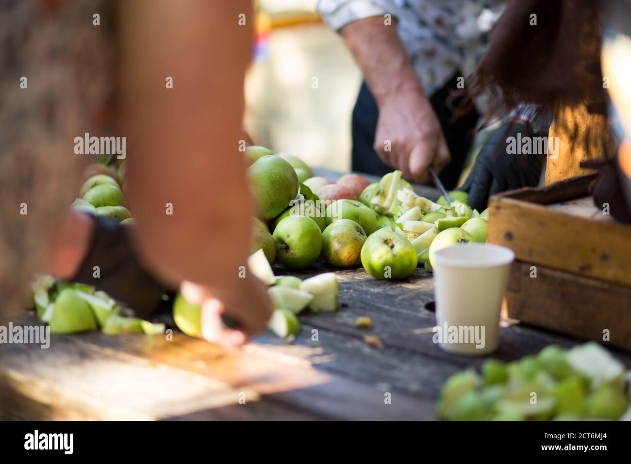 Traditional Cider made by hand Stock Photo - Alamy