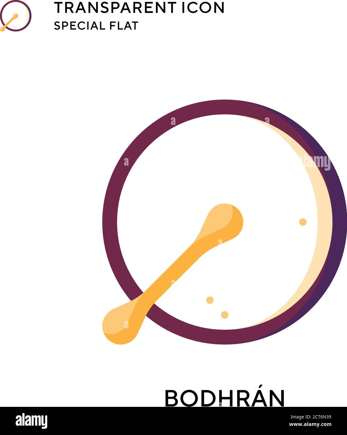 Bodhran traditional Stock Vector Images - Alamy