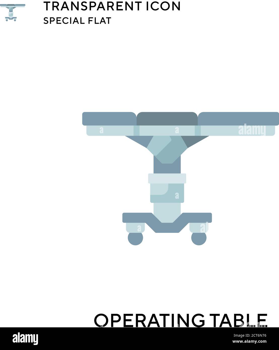 Woman operating table hospital Cut Out Stock Images & Pictures - Alamy