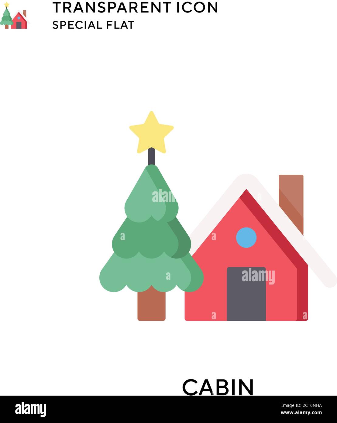 Log cabin camp rustic Cut Out Stock Images & Pictures - Alamy