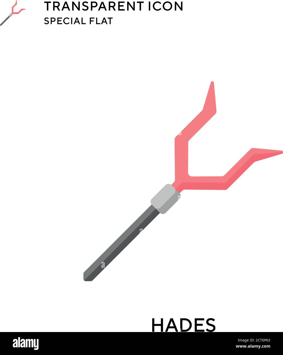 Hades vector icon. Flat style illustration. EPS 10 vector Stock Vector ...