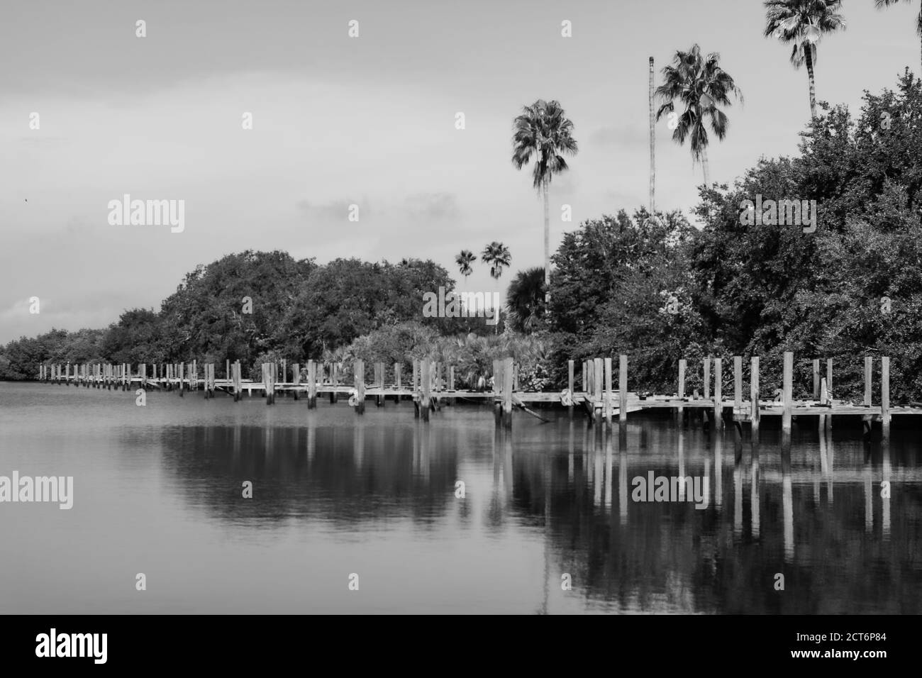 Dockside water Black and White Stock Photos & Images - Alamy