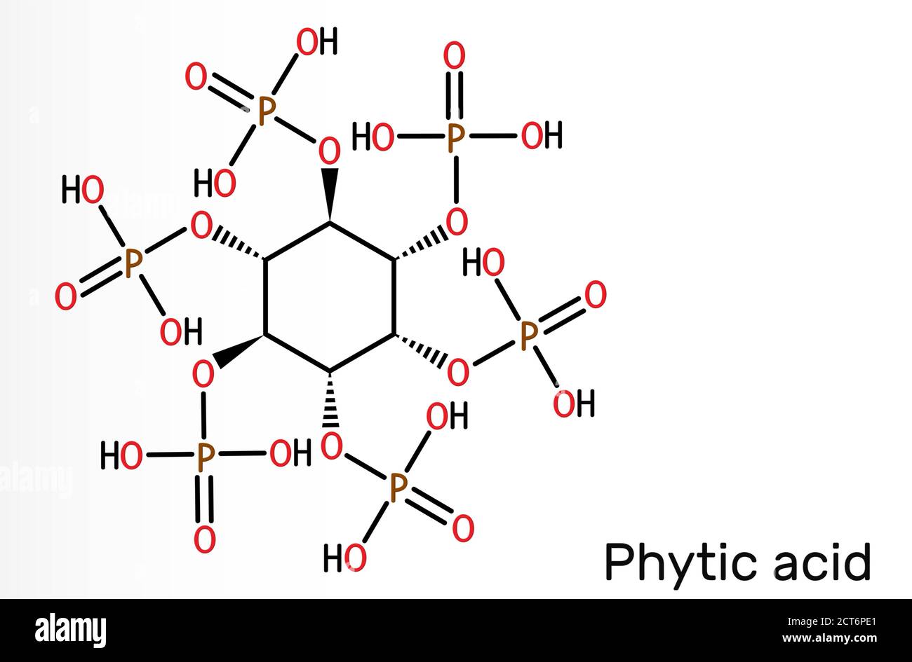 Phytic acid, fytic acid, phytate, phytine, myo-inositol ...