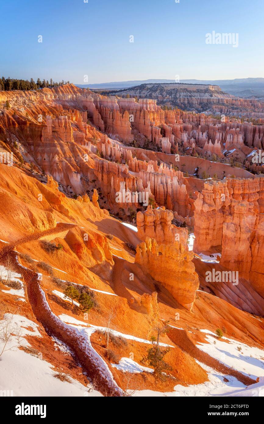 Sunrise over Sunset Point, Bryce Canyon National Park, Utah, USA Stock ...