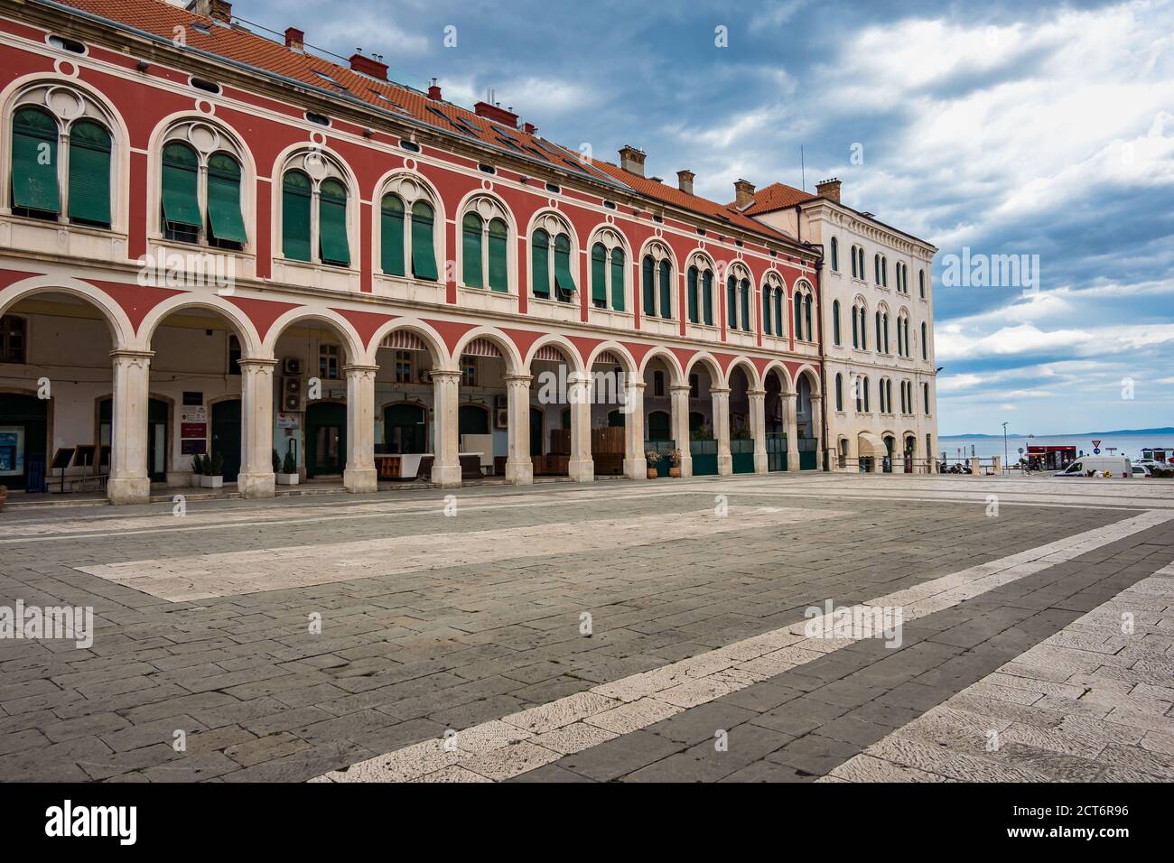 Republic of Croatia Square, Trg Republike, also known as Prokurative in ...