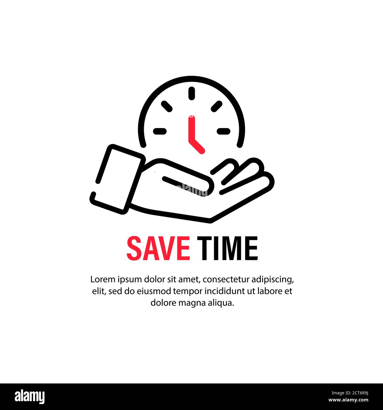Save time icon. Time management. Bussiness concept. Vector on isolated ...