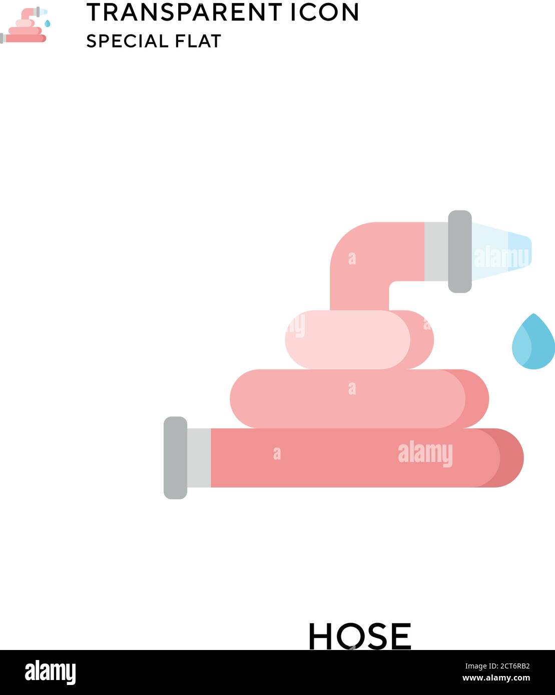 Hose reel irrigation Stock Vector Images - Alamy