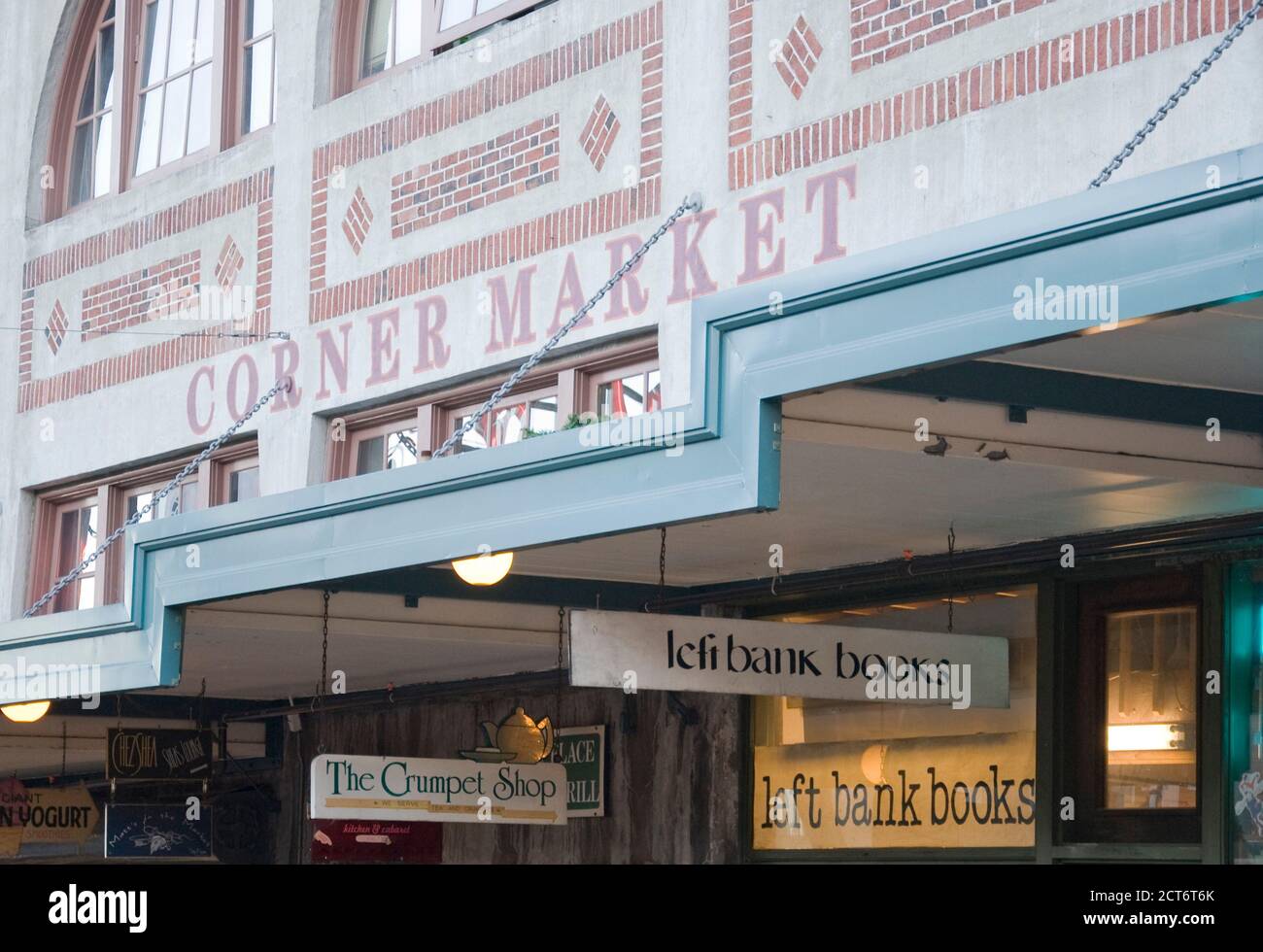 Seattle Corner Market Stock Photo - Alamy