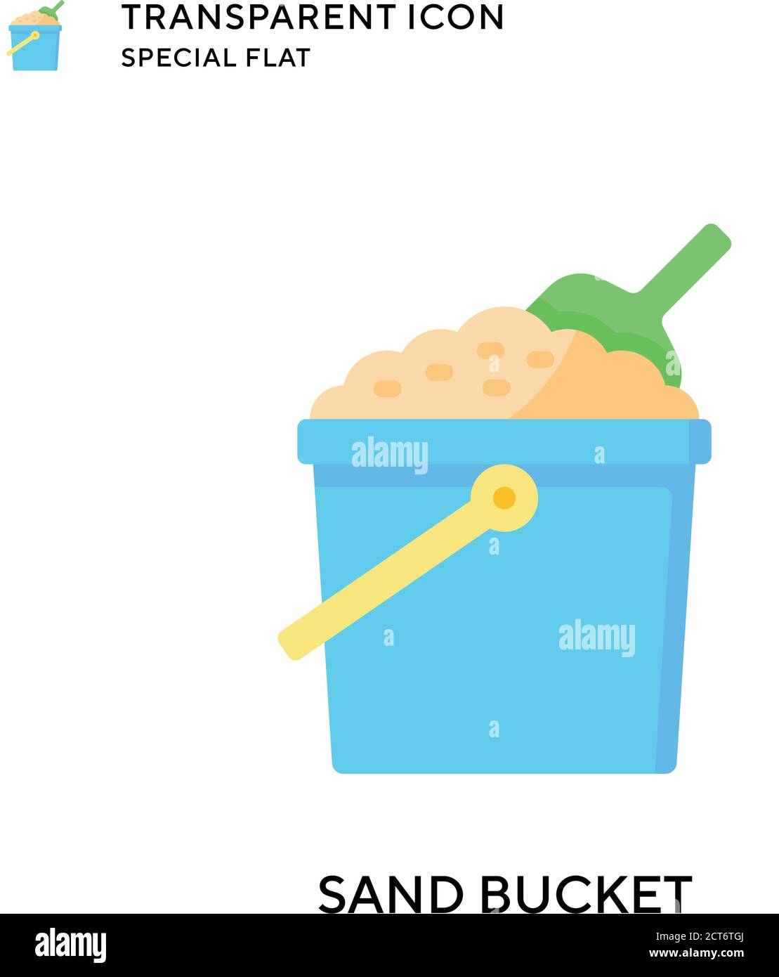 Bucket and spade seaside Stock Vector Images - Alamy