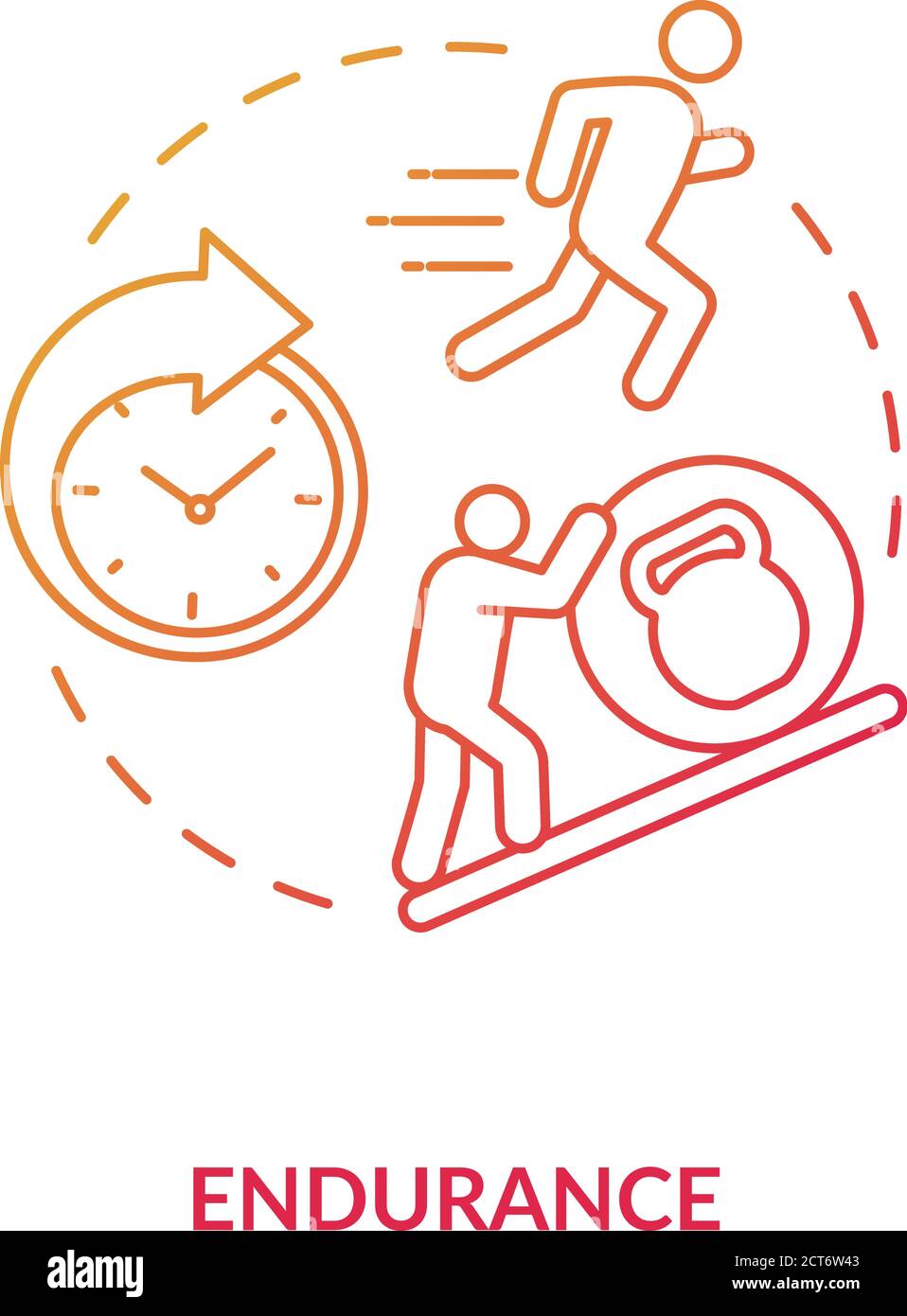 Endurance icon hi-res stock photography and images - Alamy