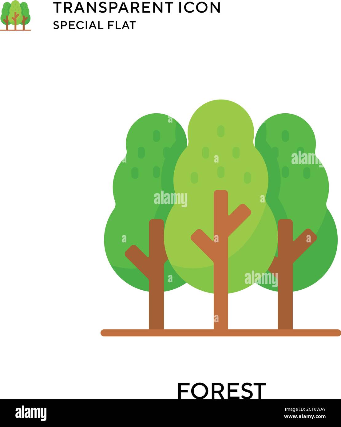 Sunshine woodland Stock Vector Images - Alamy