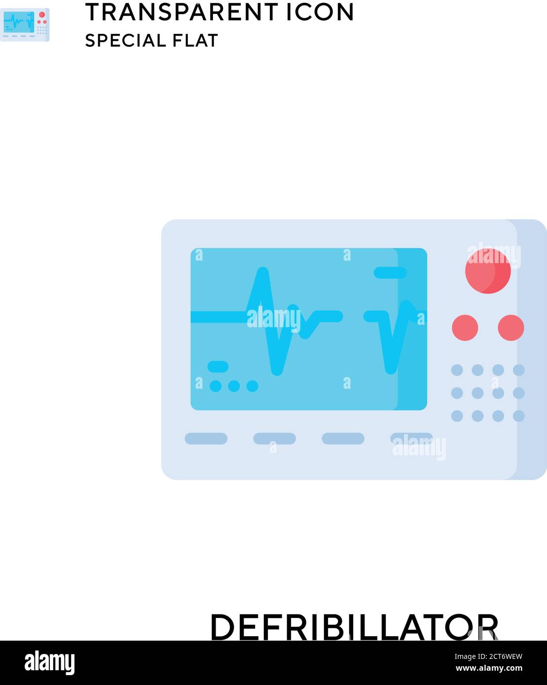 Cardiac science defibrillator Stock Vector Images - Alamy