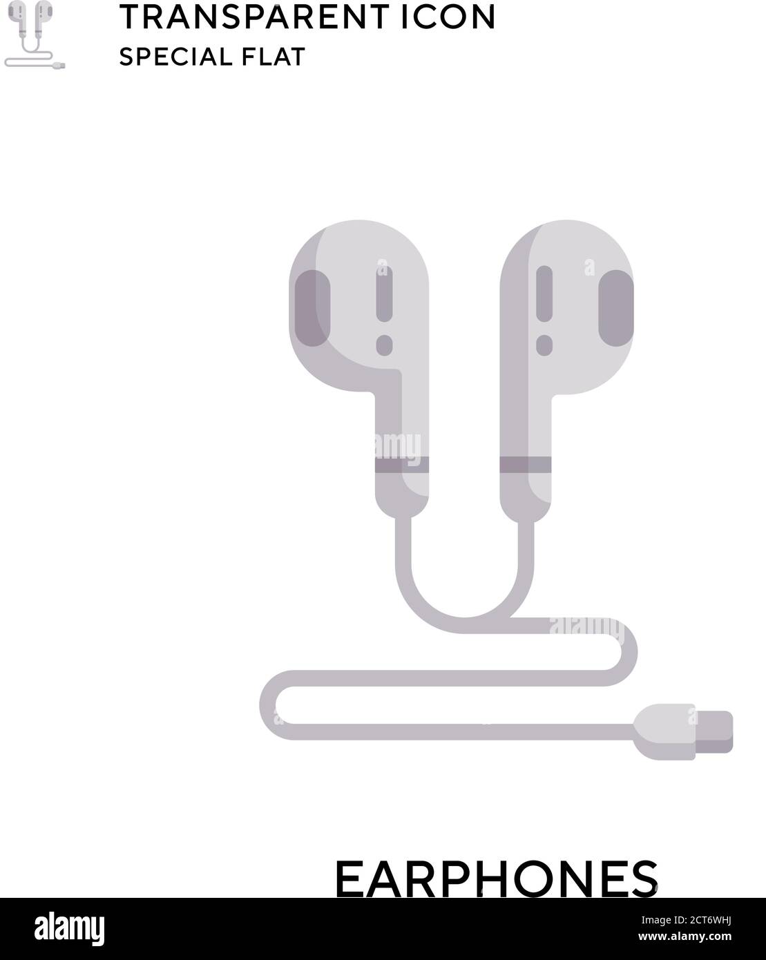Earphones portrait Stock Vector Images - Alamy
