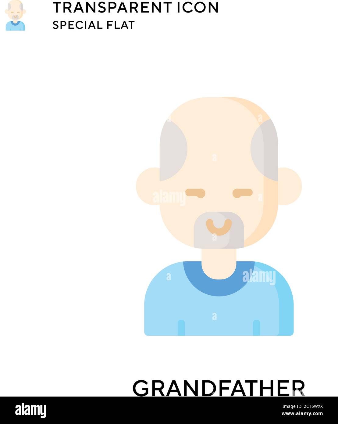 Family generation grandparent outdoors Stock Vector Images - Alamy