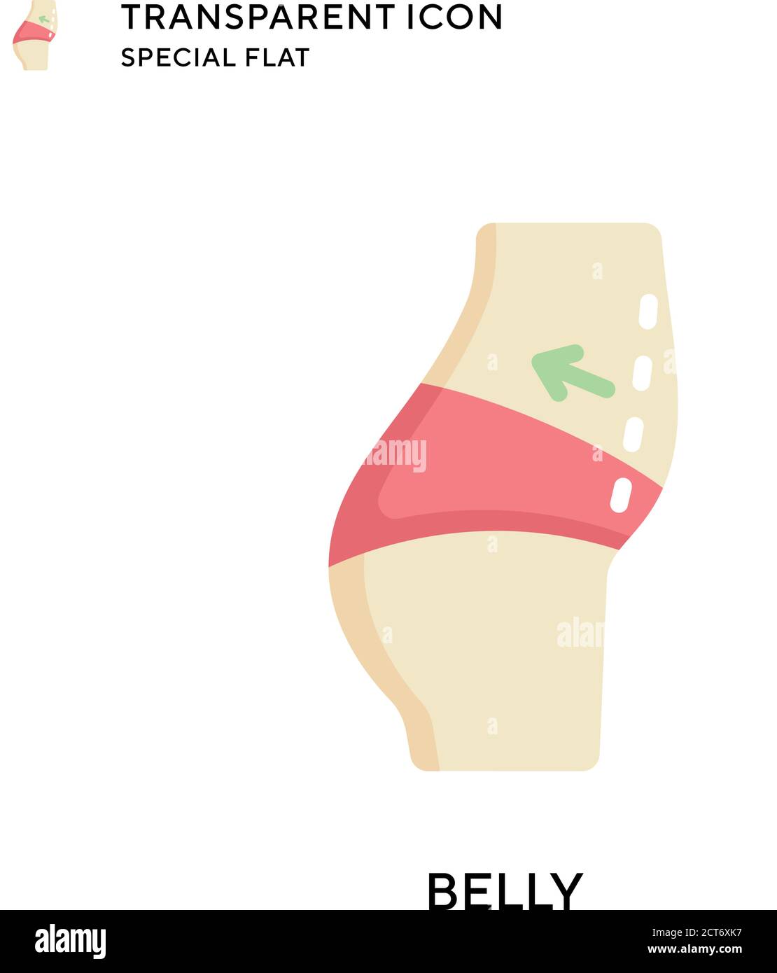 Lose Belly Fat Stock Vector Images - Alamy