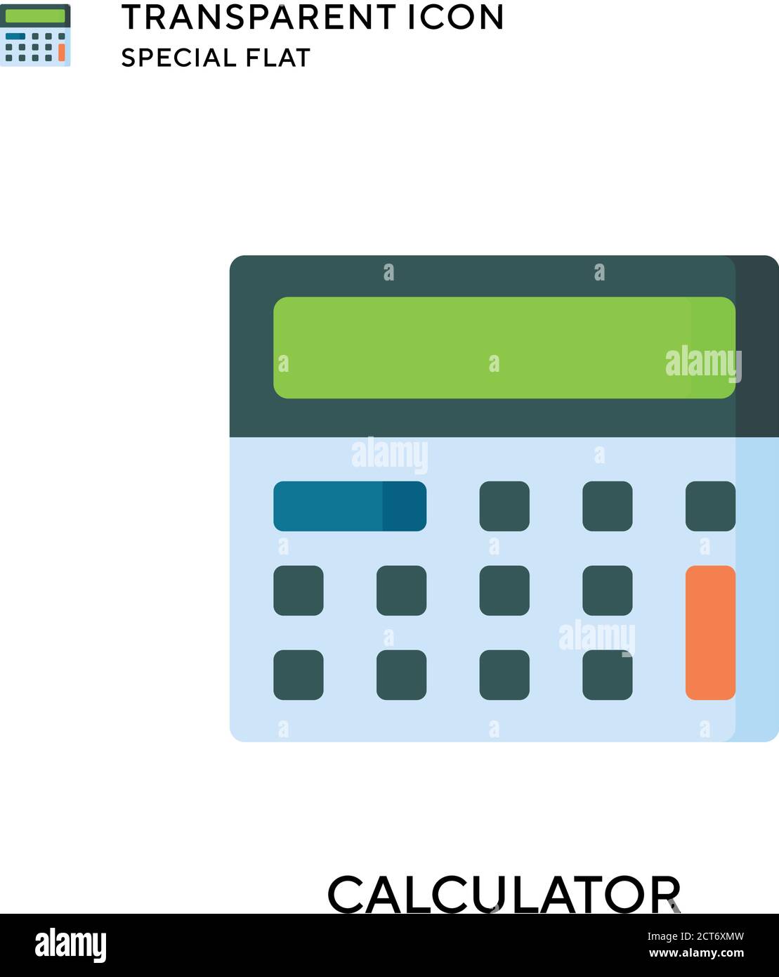 Number table and electronic calculator Cut Out Stock Images & Pictures ...