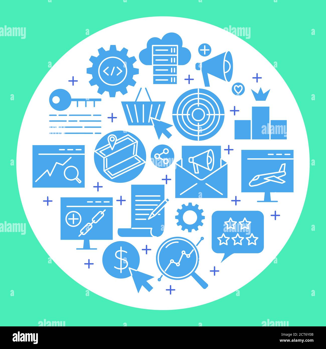 Search engine optimization poster hi-res stock photography and images ...