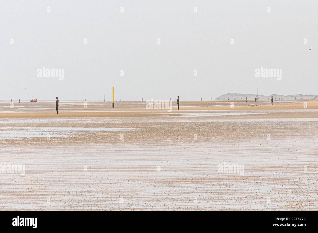 Art installation Another Place by Sir Antony Gormley at Mariners Road ...
