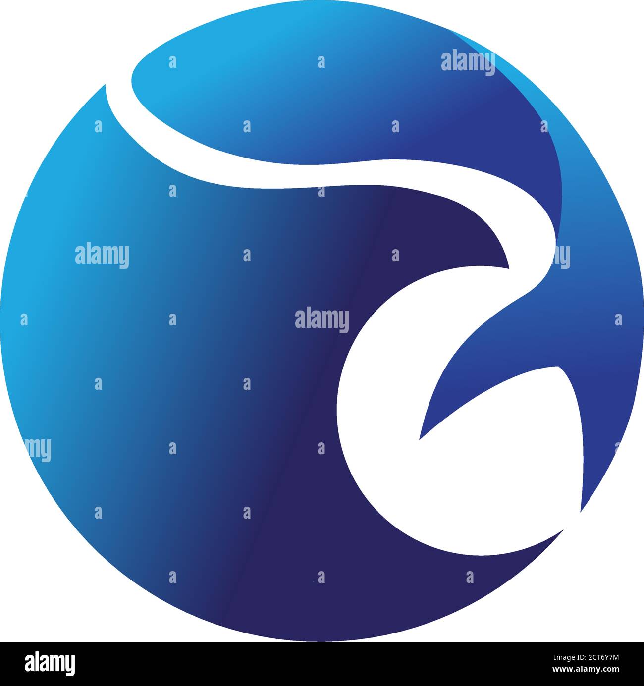 blue fish and ocean wave Stock Vector Image & Art - Alamy
