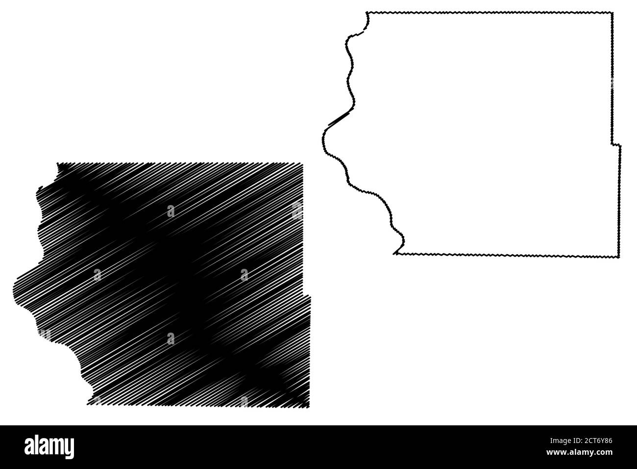 Fremont County, Iowa (U.S. county, United States of America, USA, U.S ...