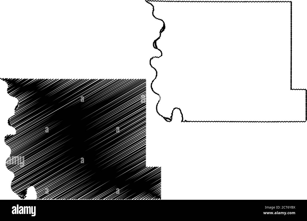 Harrison County, Iowa (U.S. county, United States of America, USA, U.S ...