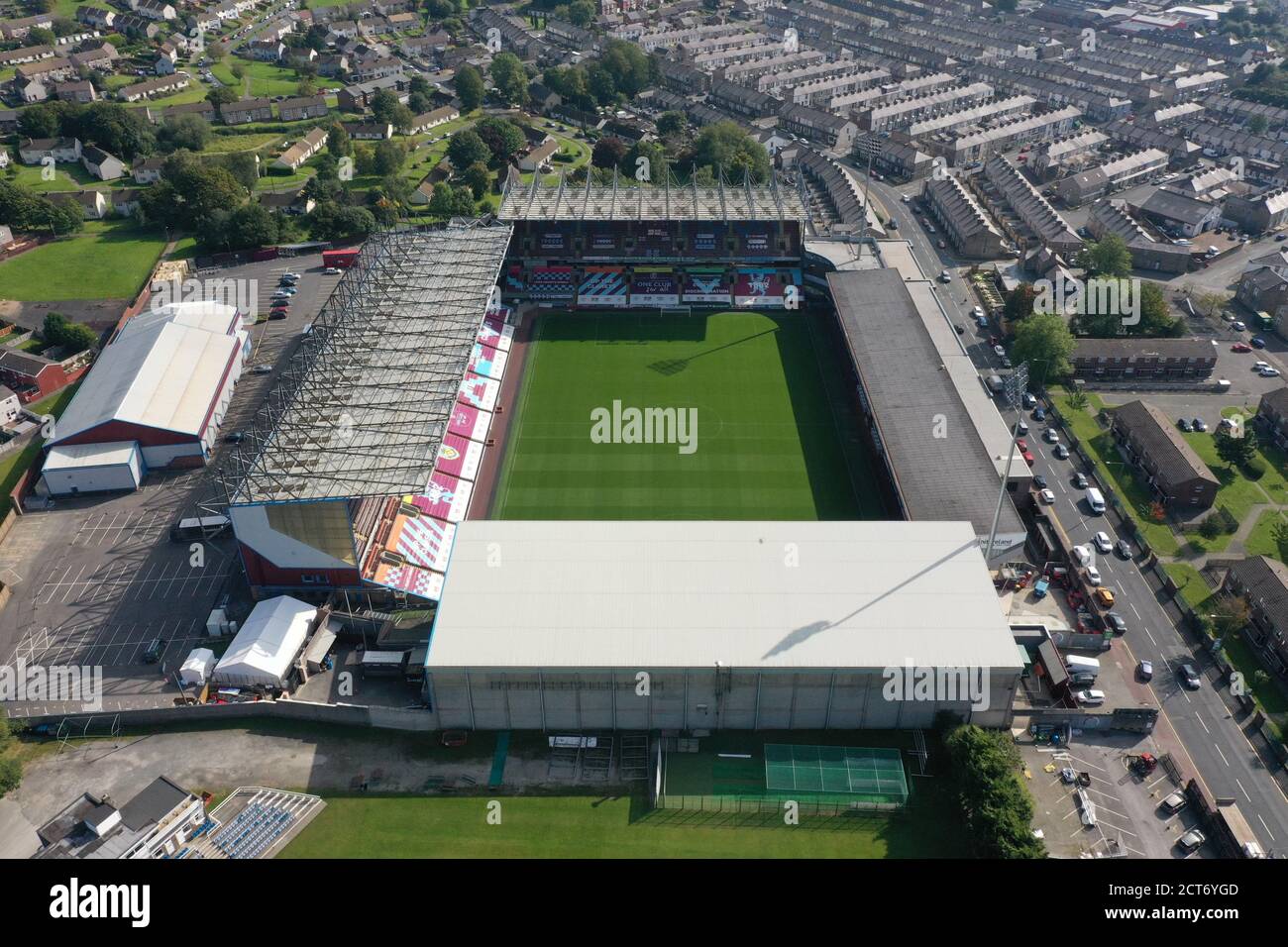 A general view of Turf Moor, home of Burnley FC Stock Photo - Alamy