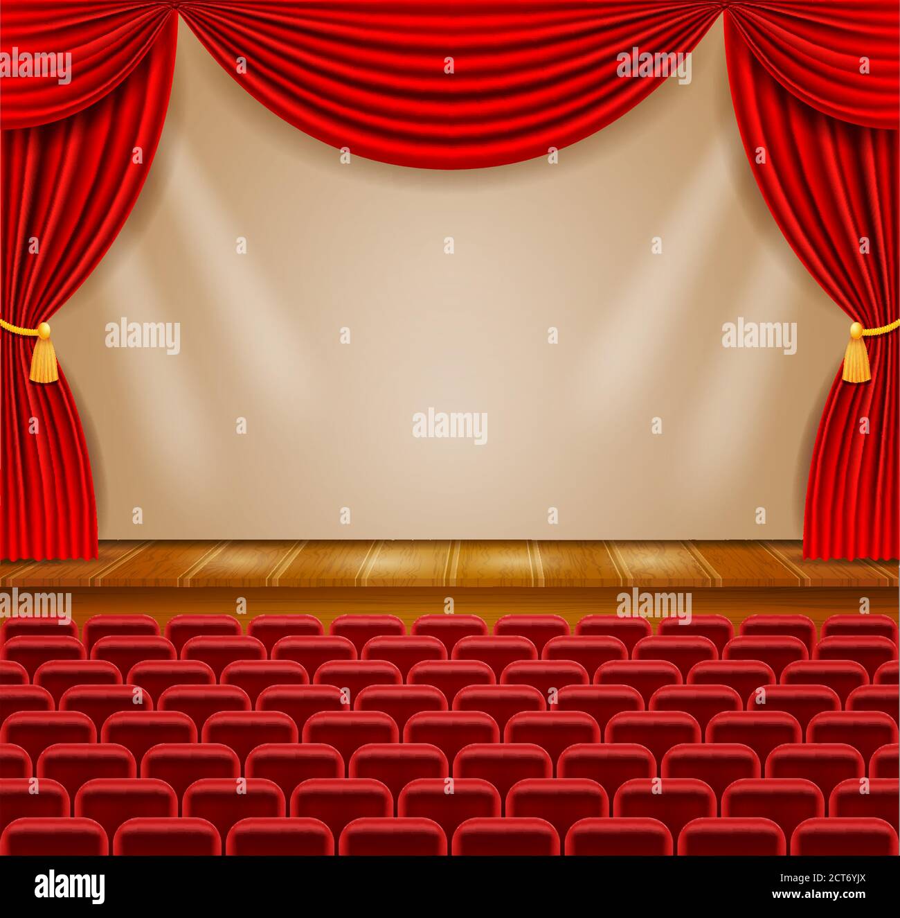 Musical theater audience Stock Vector Images - Alamy