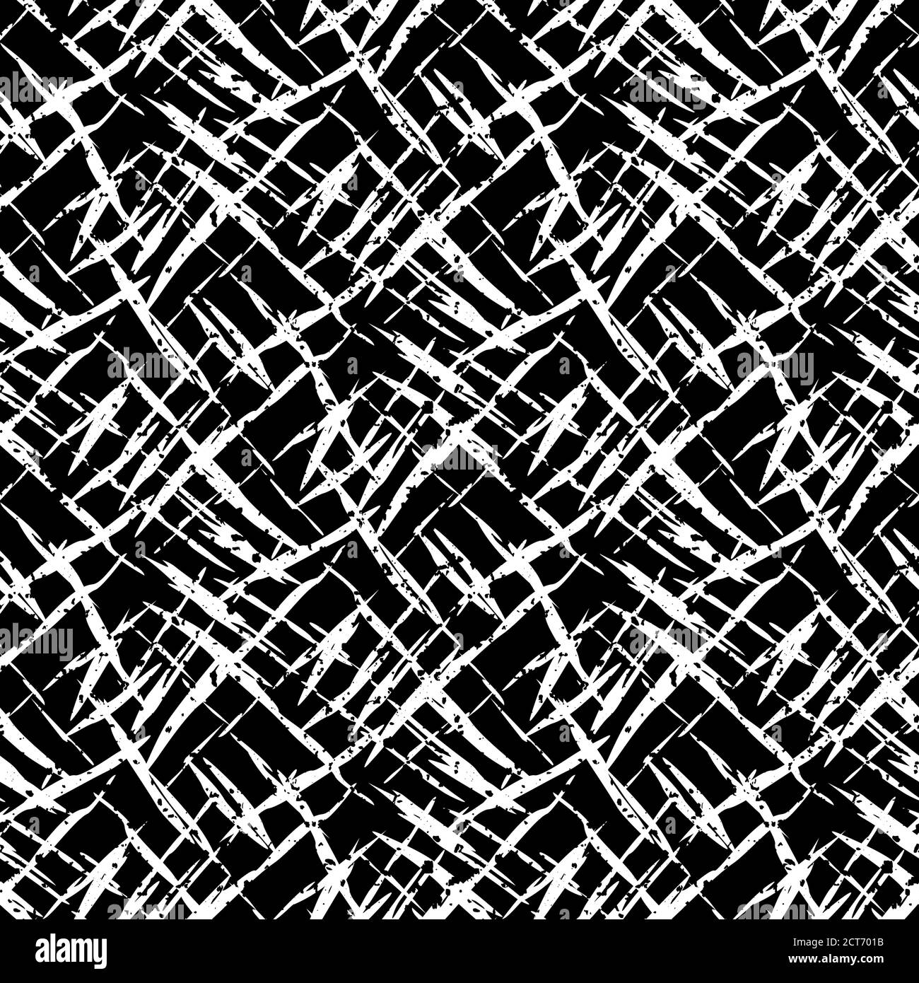 Vector burlap effect seamless pattern background. Hessian fiber texture ...
