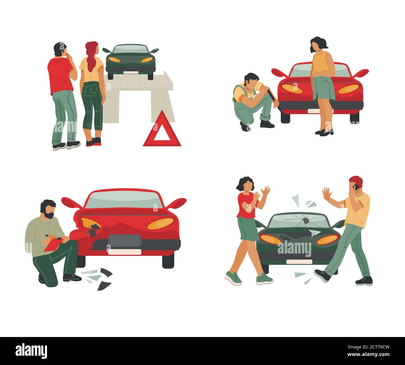 Mechanic roadside repair hi-res stock photography and images - Alamy