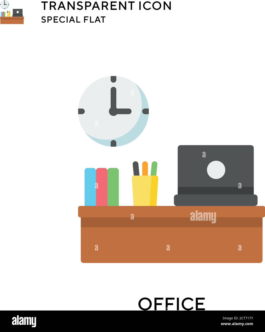 Empty office space covid Stock Vector Images - Alamy