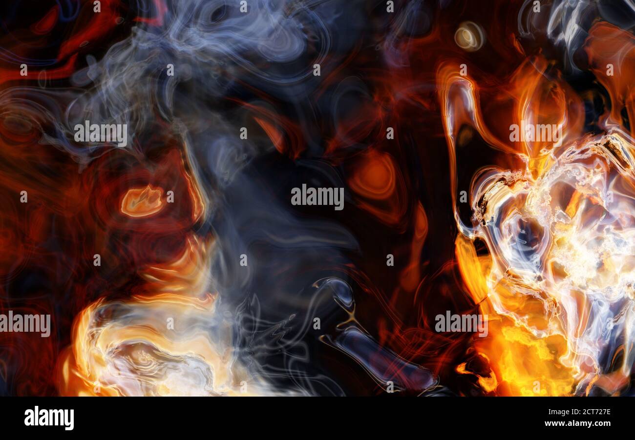 abstract fire smoke fog Stock Photo - Alamy