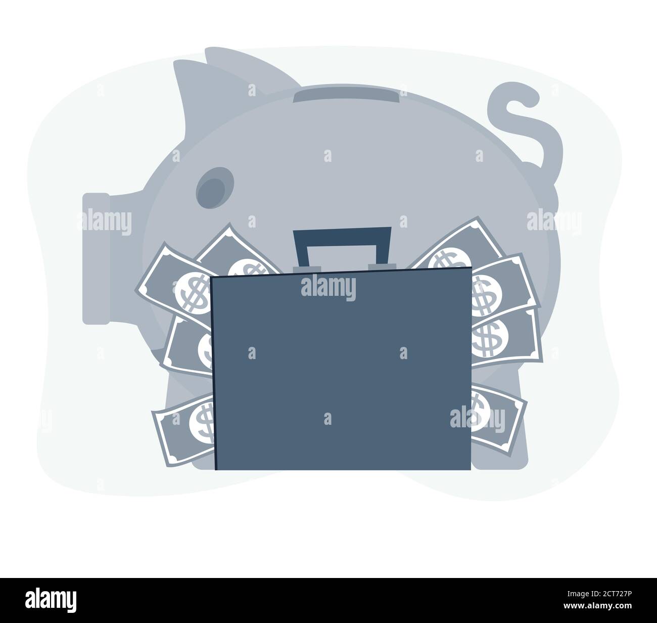 Cartoon money design Cut Out Stock Images & Pictures - Alamy