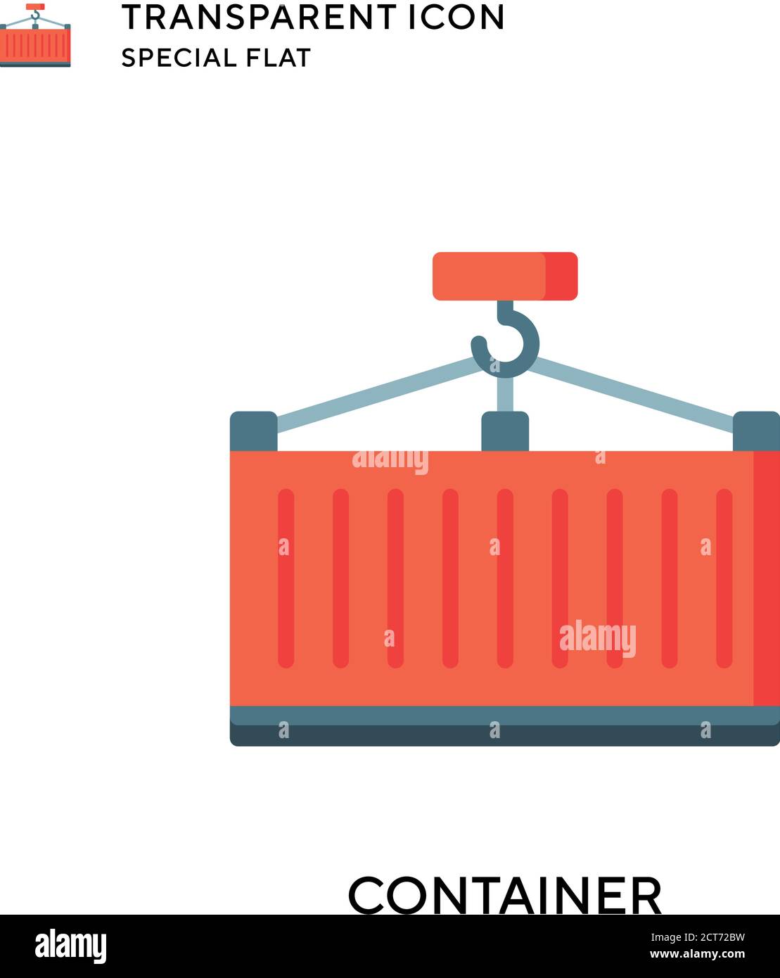 Industrial port crane lift loading export Stock Vector Images - Alamy