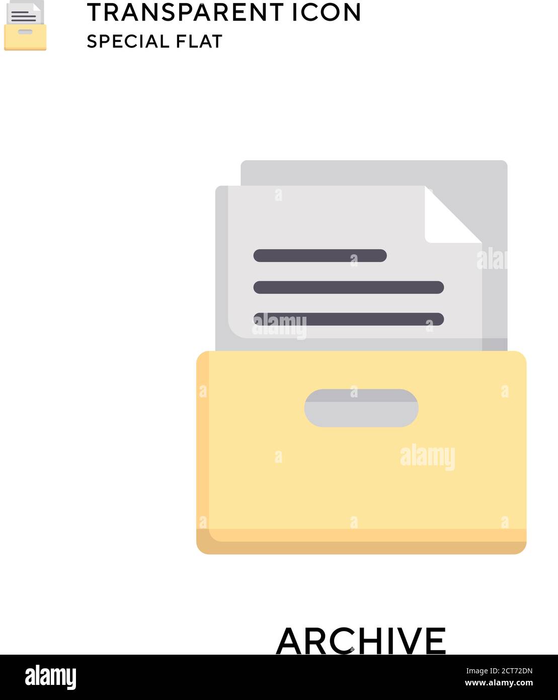 Archives record Stock Vector Images - Alamy