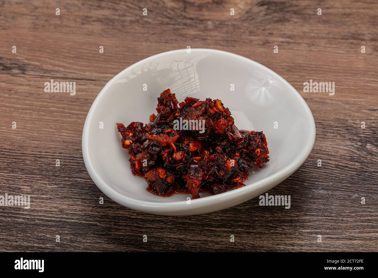 Vietnamese Fried chili pepper sauce with oil Stock Photo - Alamy