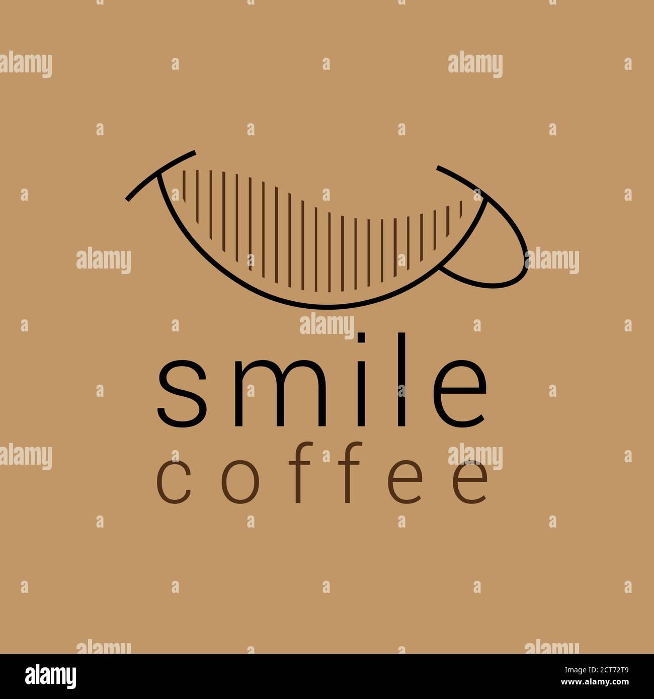 Community coffee logo hi-res stock photography and images - Alamy