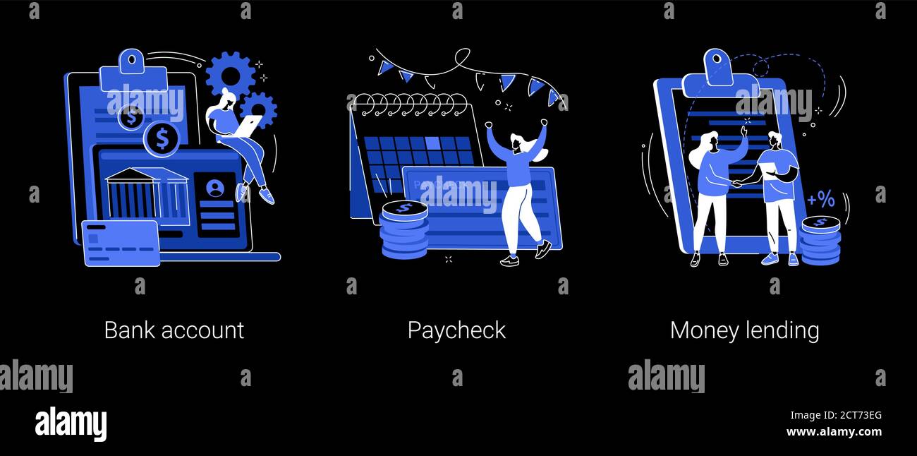 Money transfer abstract concept vector illustrations Stock Vector Image ...