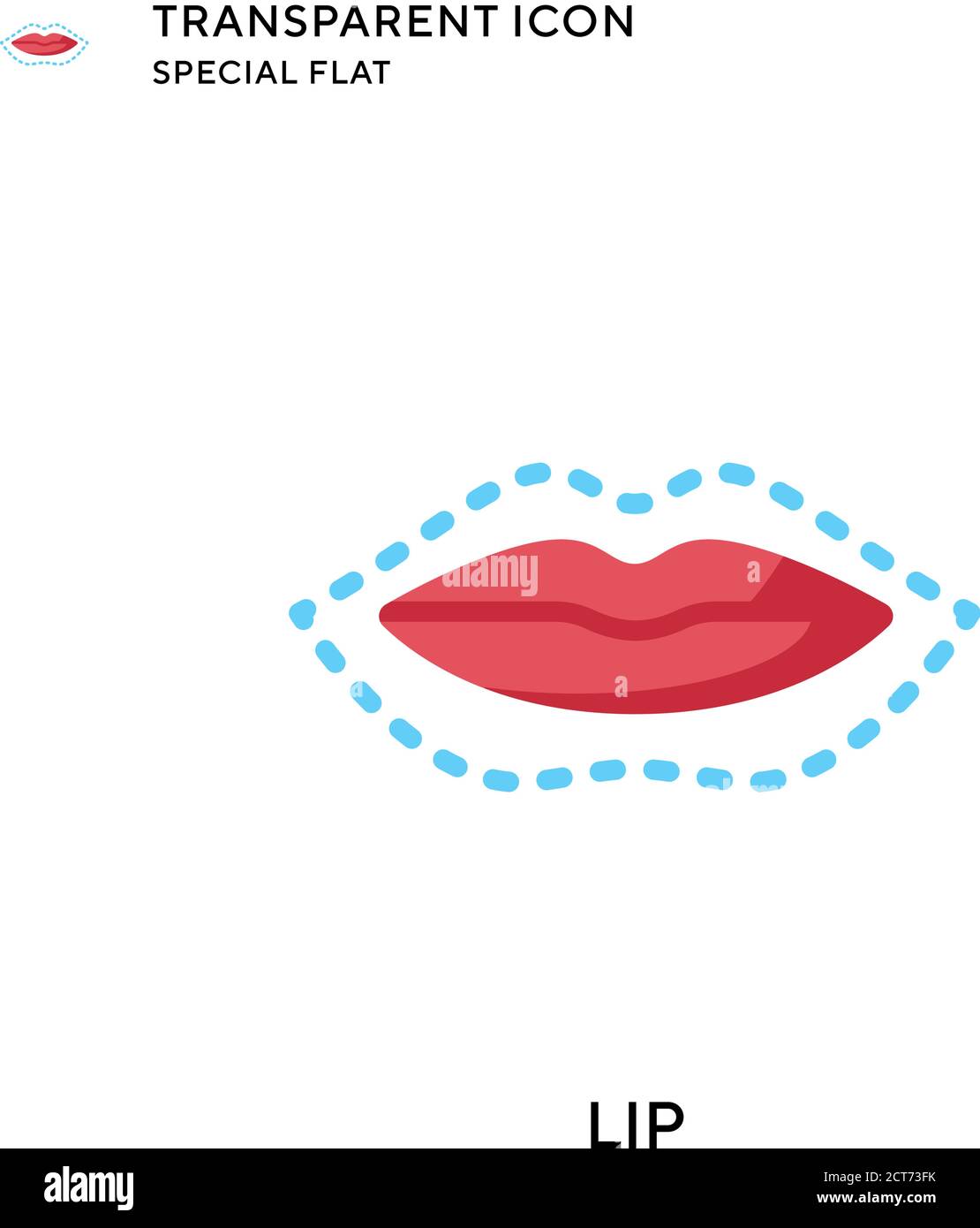 Lip filler Stock Vector Images - Alamy