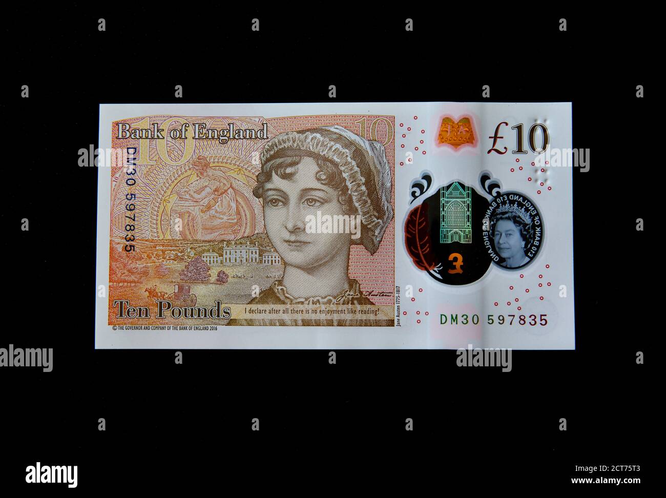 Jane austen on banknote hi-res stock photography and images - Alamy