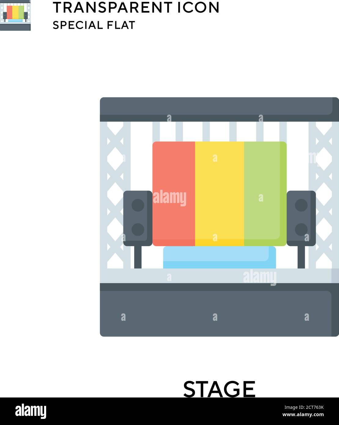 Empty broadway stage Cut Out Stock Images & Pictures - Alamy