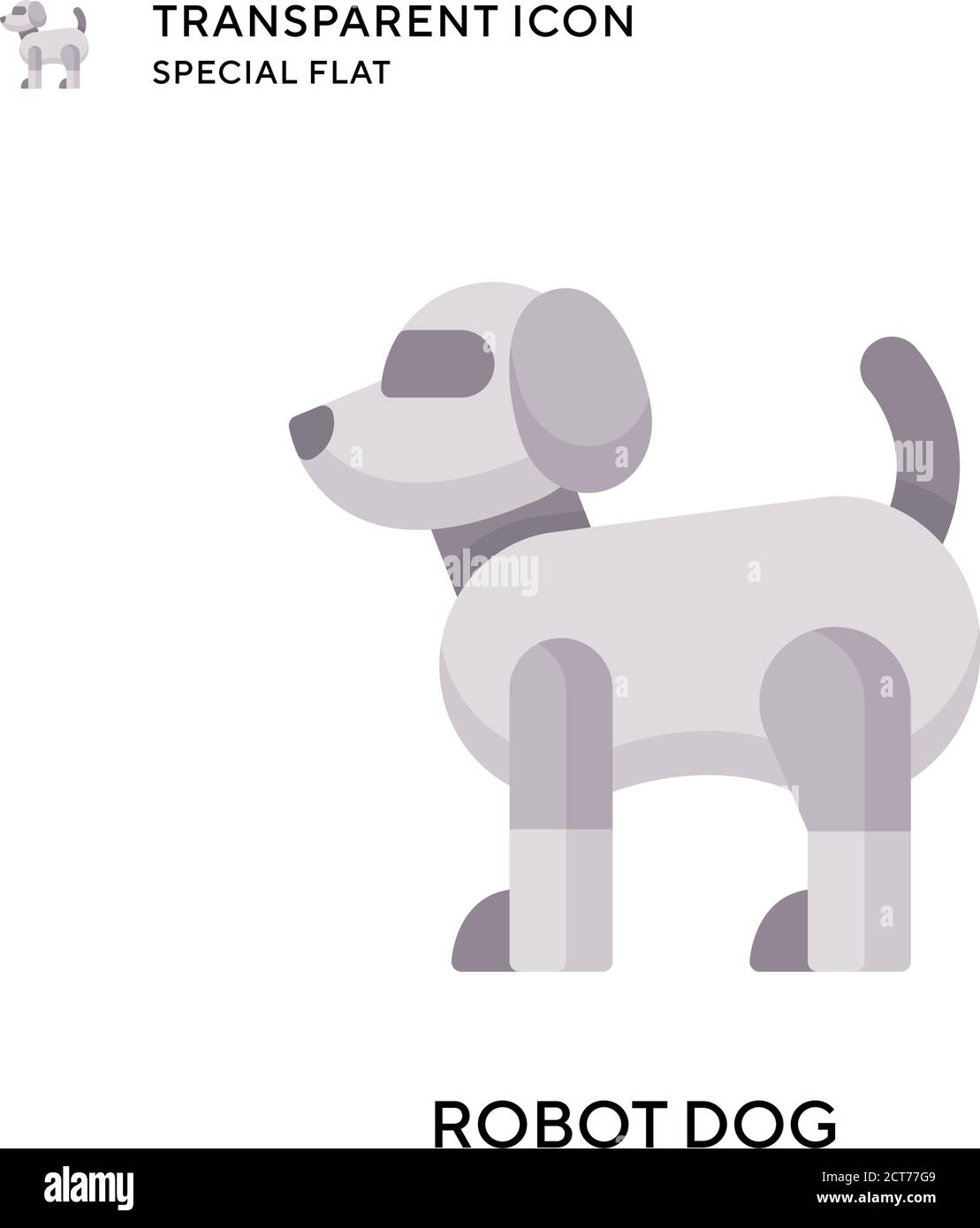Robot dog 3d Stock Vector Images - Alamy