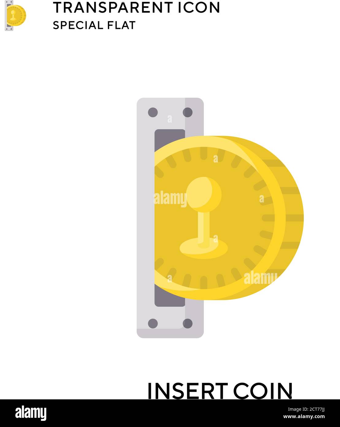 Coin laundry icon vector vectors hi-res stock photography and images ...