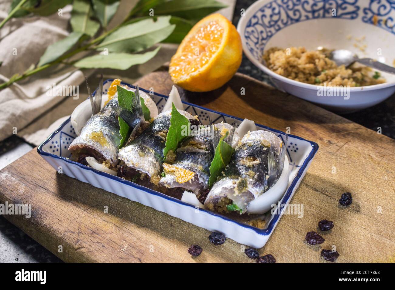 Sarde a beccafico hi-res stock photography and images - Alamy