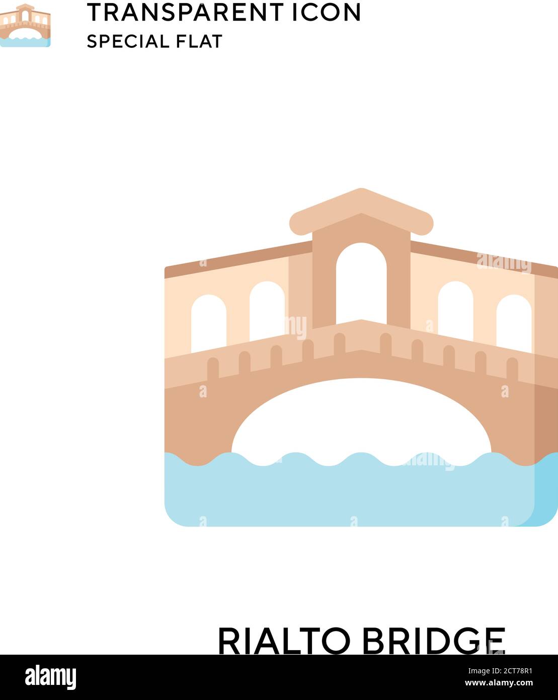 Rialto bridge gondola Stock Vector Images - Alamy