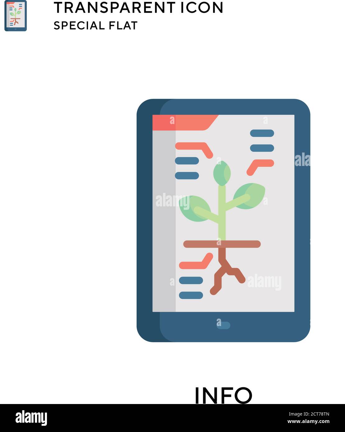 Info vector icon. Flat style illustration. EPS 10 vector Stock Vector ...