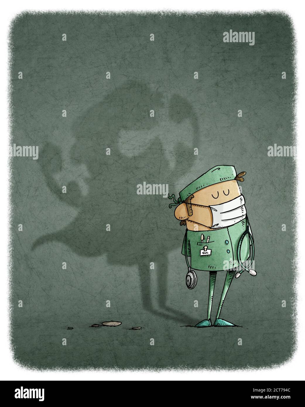 Comic fight illustration Cut Out Stock Images & Pictures - Alamy