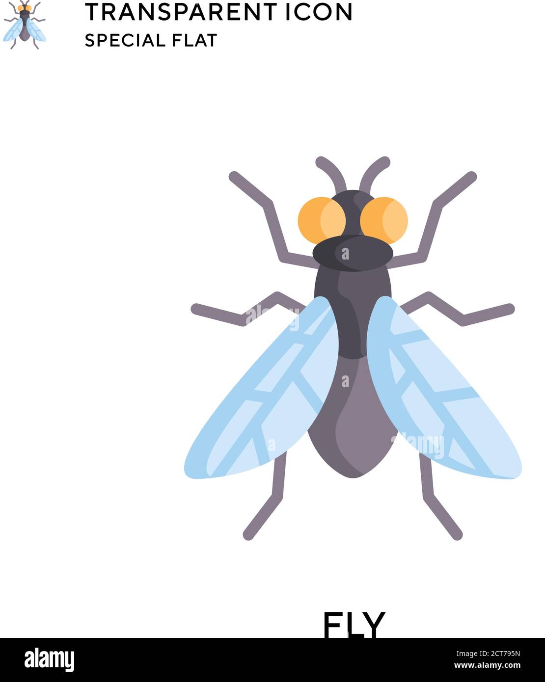 House fly macro black and white Stock Vector Images - Alamy