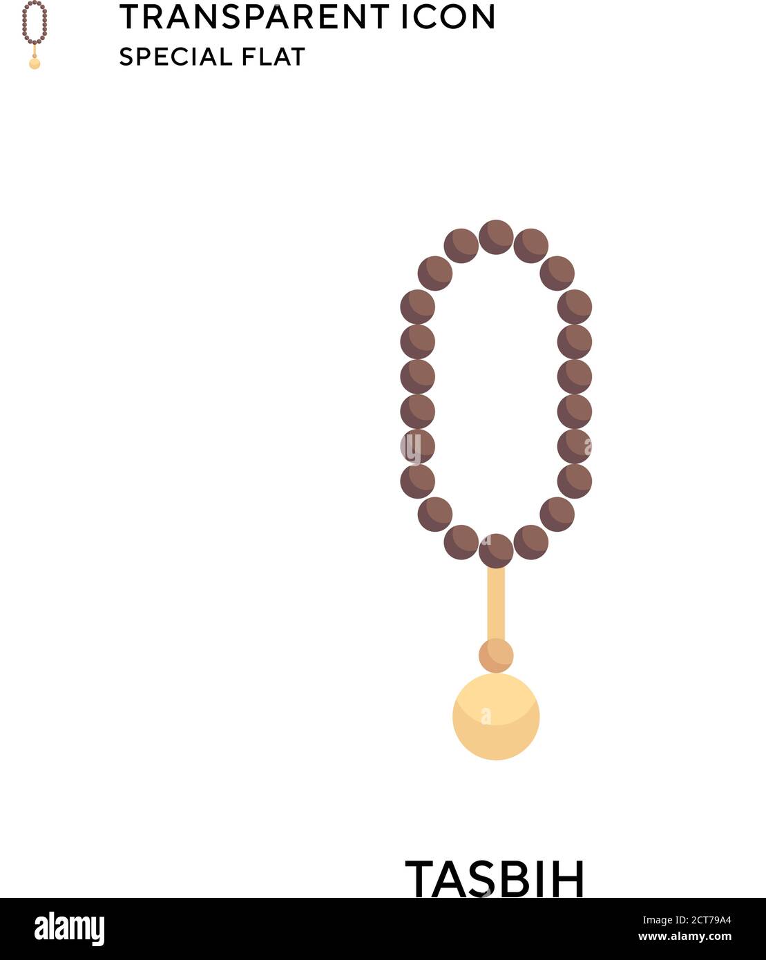 Tasbih vector vectors hi-res stock photography and images - Alamy