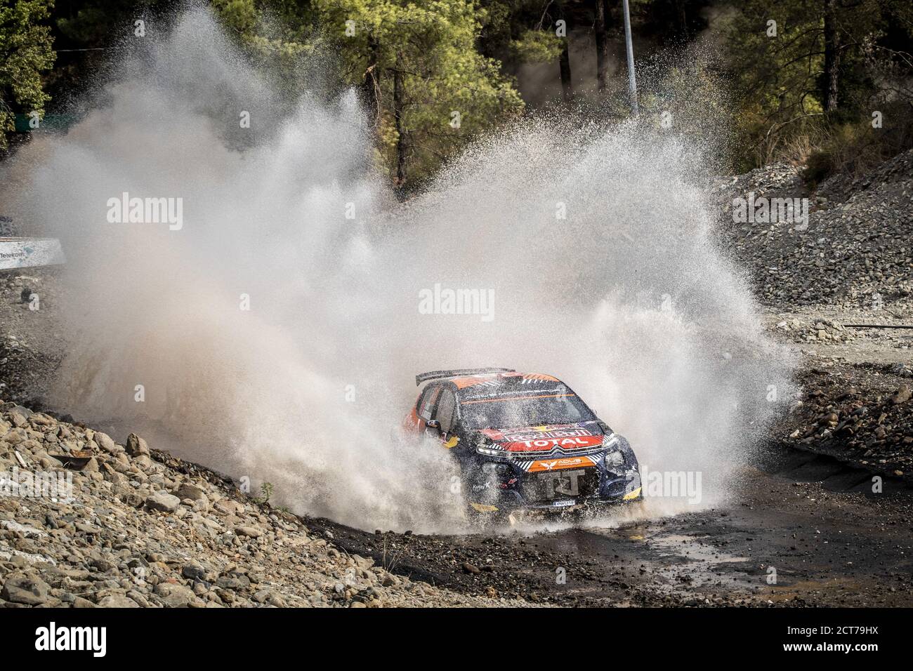 28 AVCI Yagiz (TUR), VATANSEVER Onur (tur), CITROEN C3, WRC 3, action ...