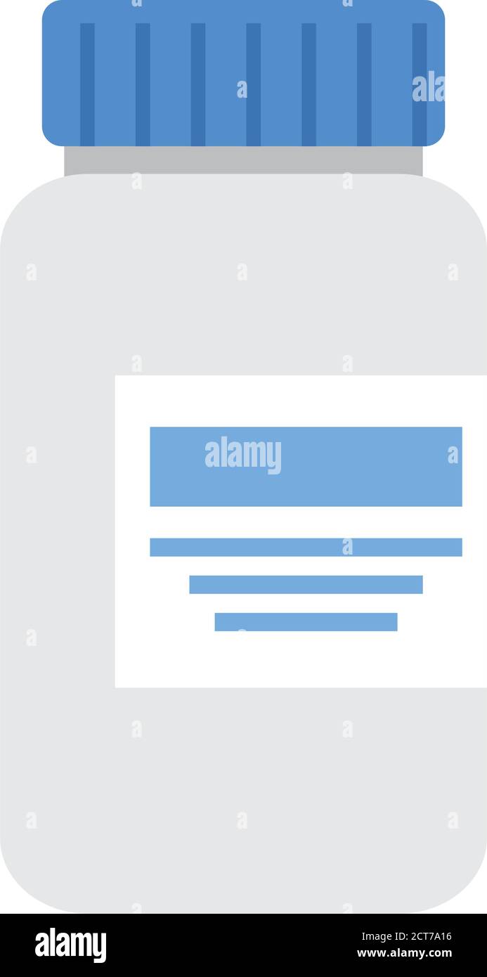 laboratory bottle with label vector design Stock Vector Image & Art - Alamy